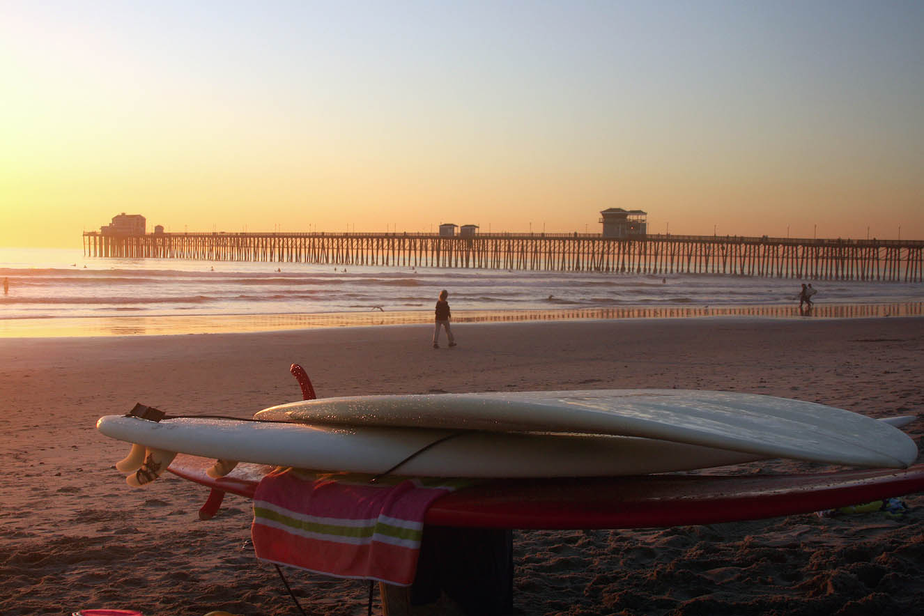 San Diego, surf
