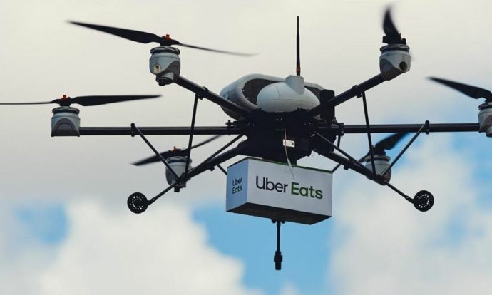 uber eats drones 2019 a